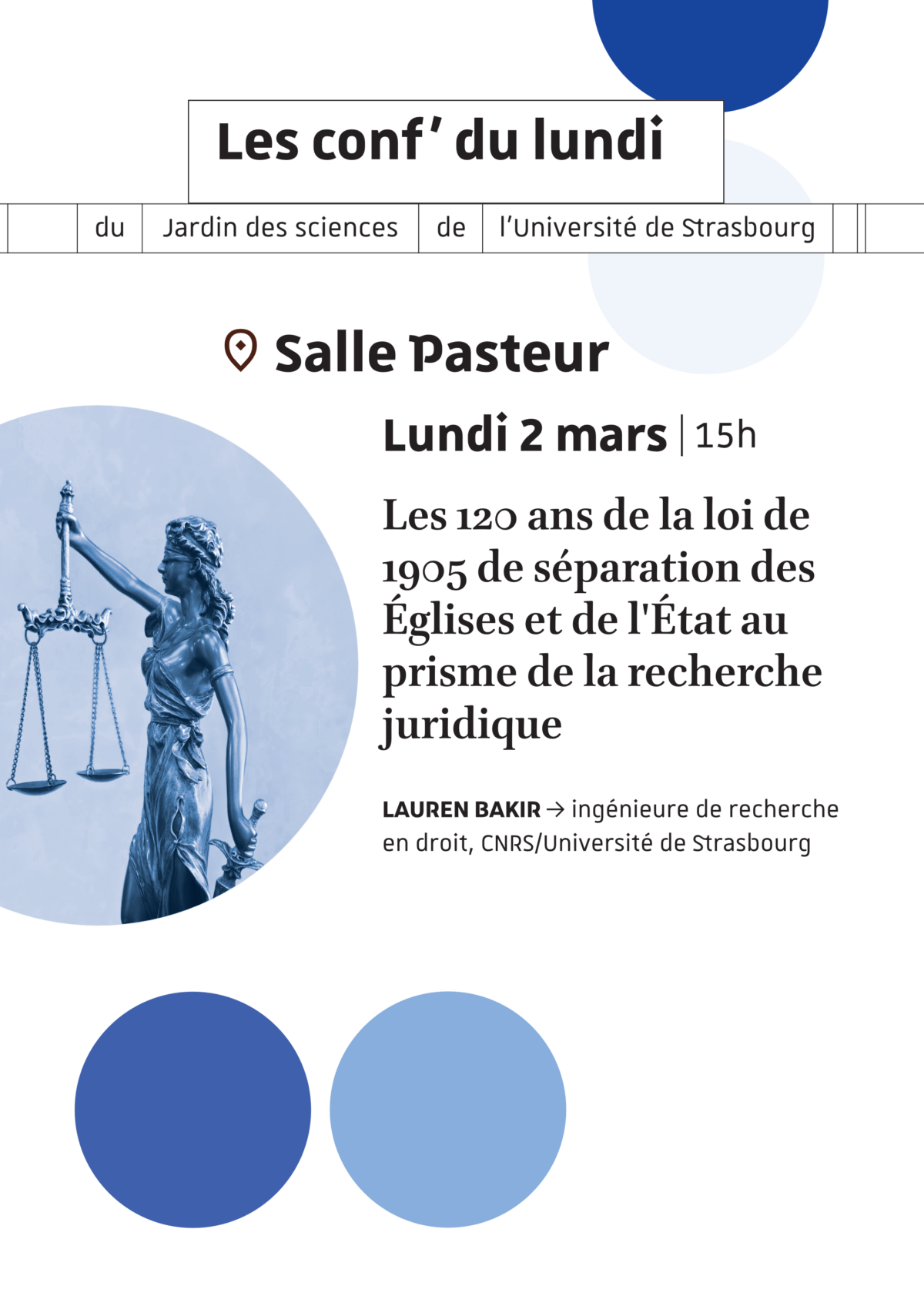 Conférence : Les 120 ans de la loi de 1905 - Journées Nationales de l ...